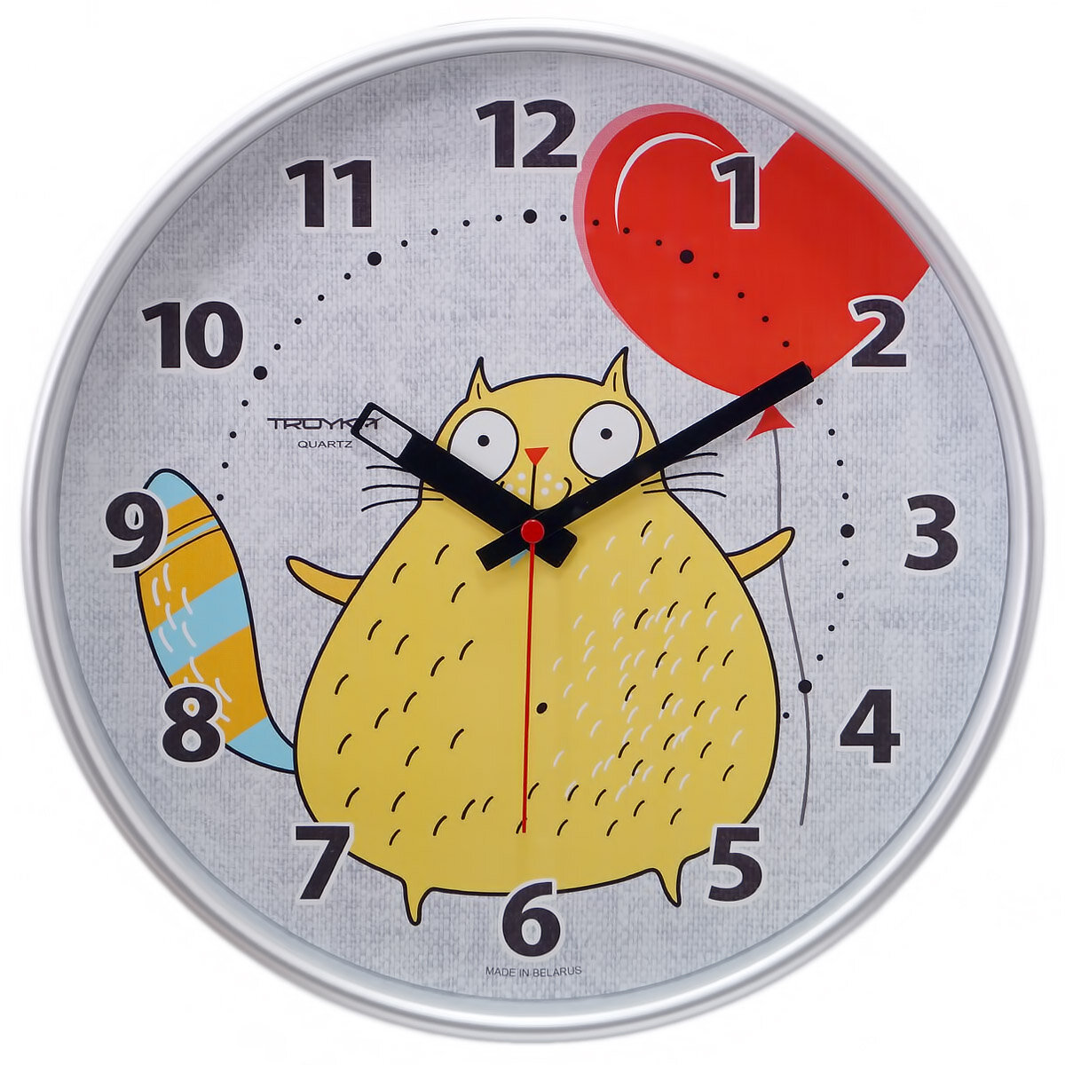 Часы настенные тройка 77777720