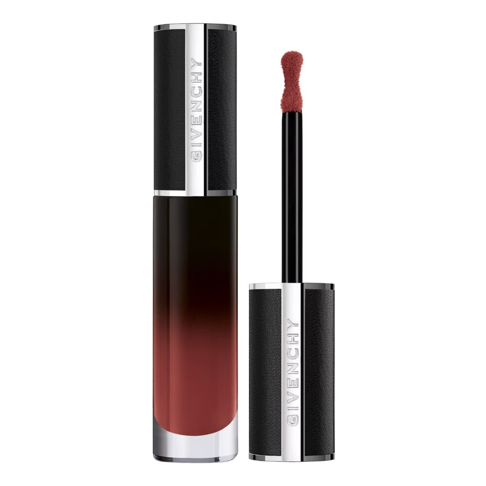 GIVENCHY Жидкая матовая помада для губ Le Rouge Interdit Cream Velvet (41 Brun Erable)