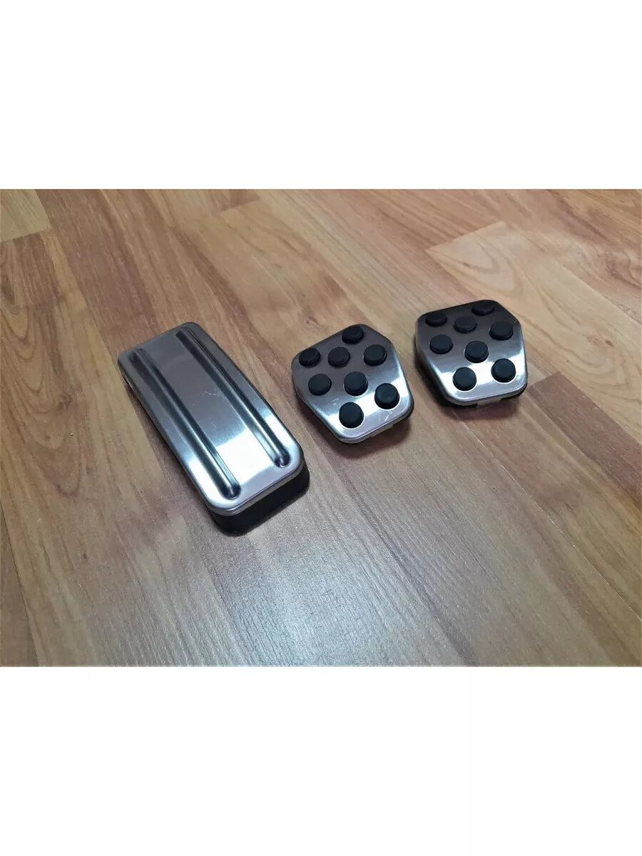 Накладки на педали ST нерж. МКПП на Форд Фокус 2 Фокус 3