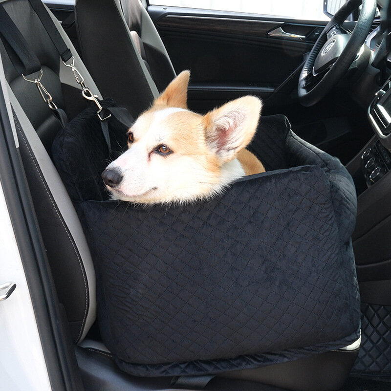 Автокресло New Pet, для собак, съемный и стираемый плед, увеличенный размер