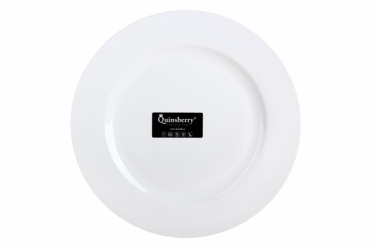 Тарелка City 26,5см обеденная (фарфор)