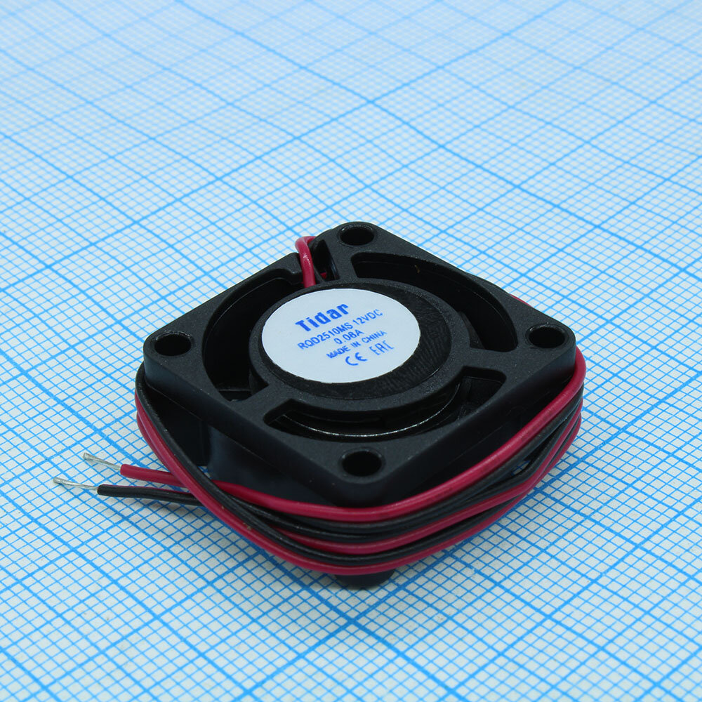 12VDC Вентилятор RQD 2510MS 25X25X10
