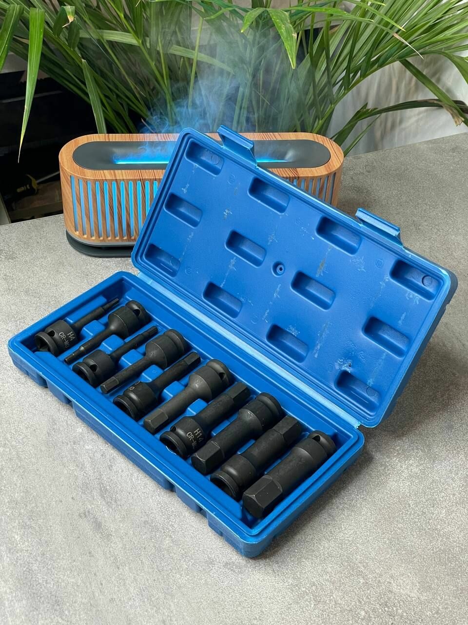 Набор ударных головок шестигранников 1/2