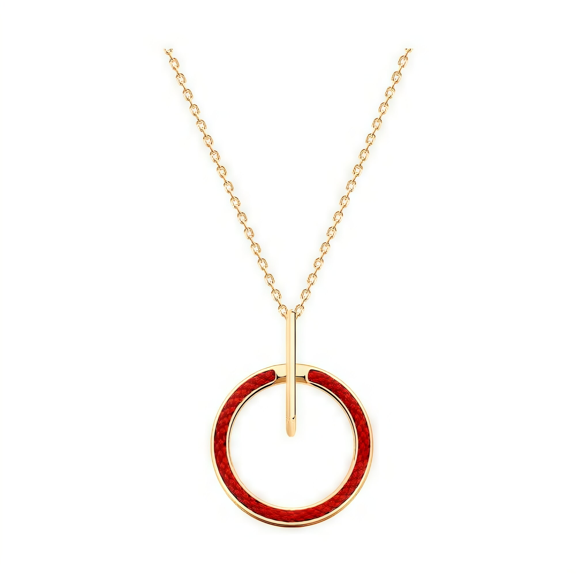 Колье, серебро, 925 проба, золочение