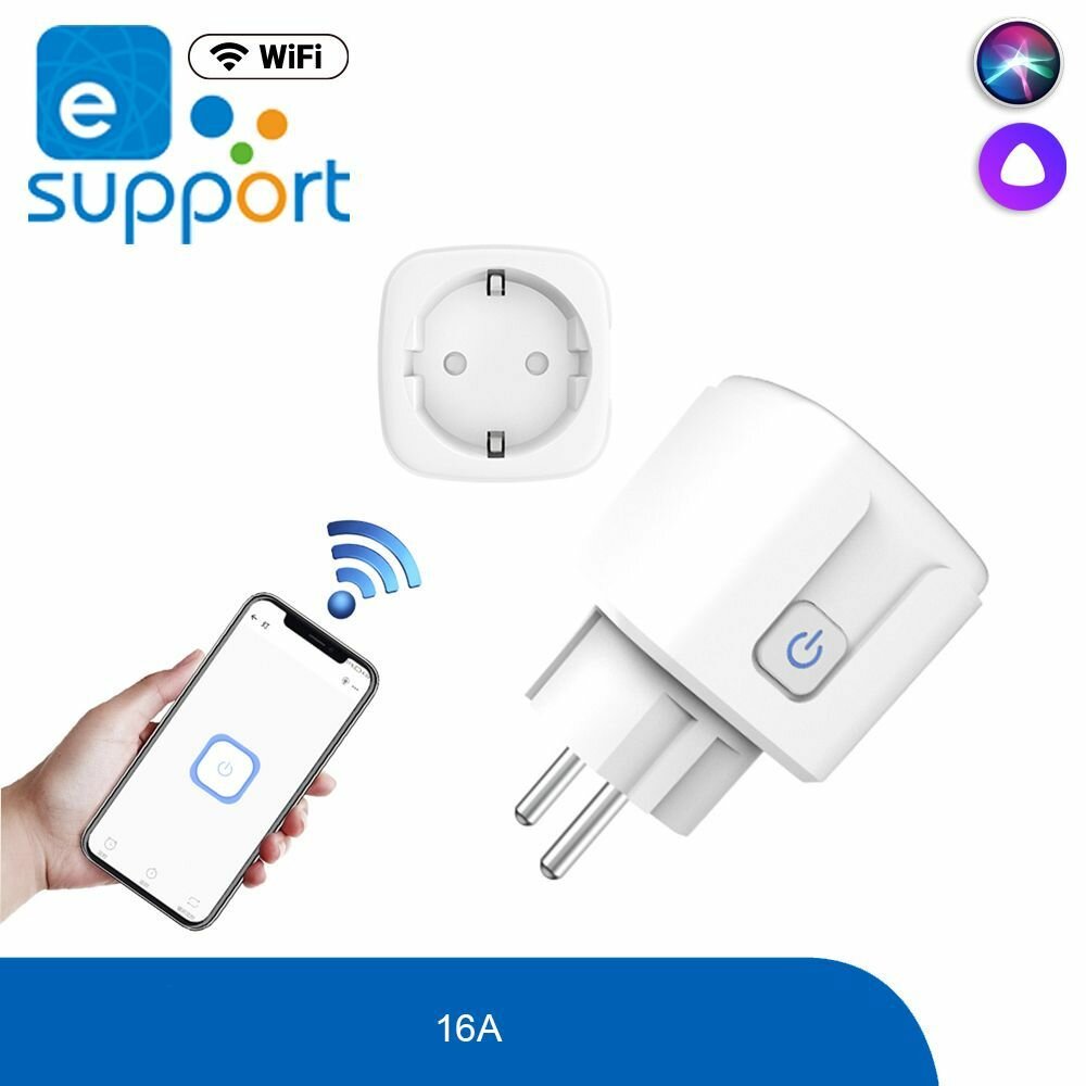Розетка 16А-W Wi-Fi eWeLink