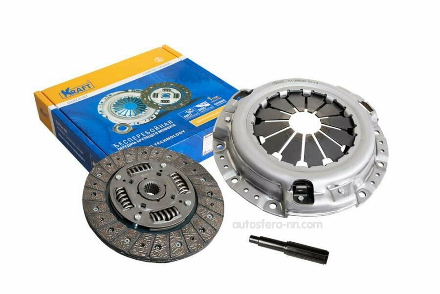 KRAFT KT098593 Комплект сцепления (без подшипника) Kia Spectra, Rio, Shuma 1.5-1.6