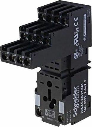 Реле SCHNEIDER RXZE2S114M Аксес. для реле, панелька, PIN, 14 Серия, RXZ, 1 шт