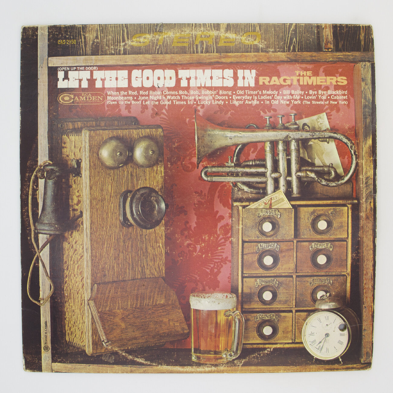 Виниловая пластинка The Ragtimers - Let The Good Times In, 1xLP, VG