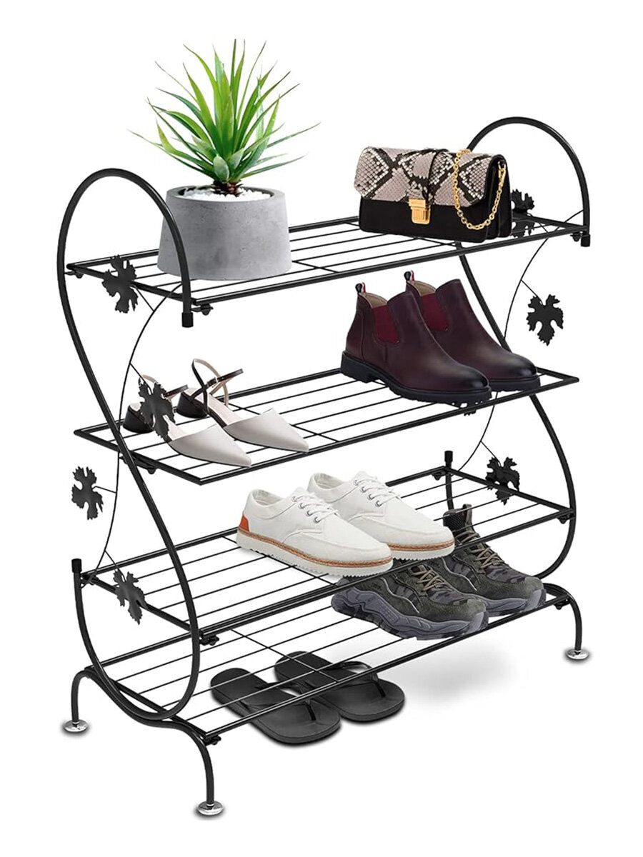 Четырехъярусная полка для обуви