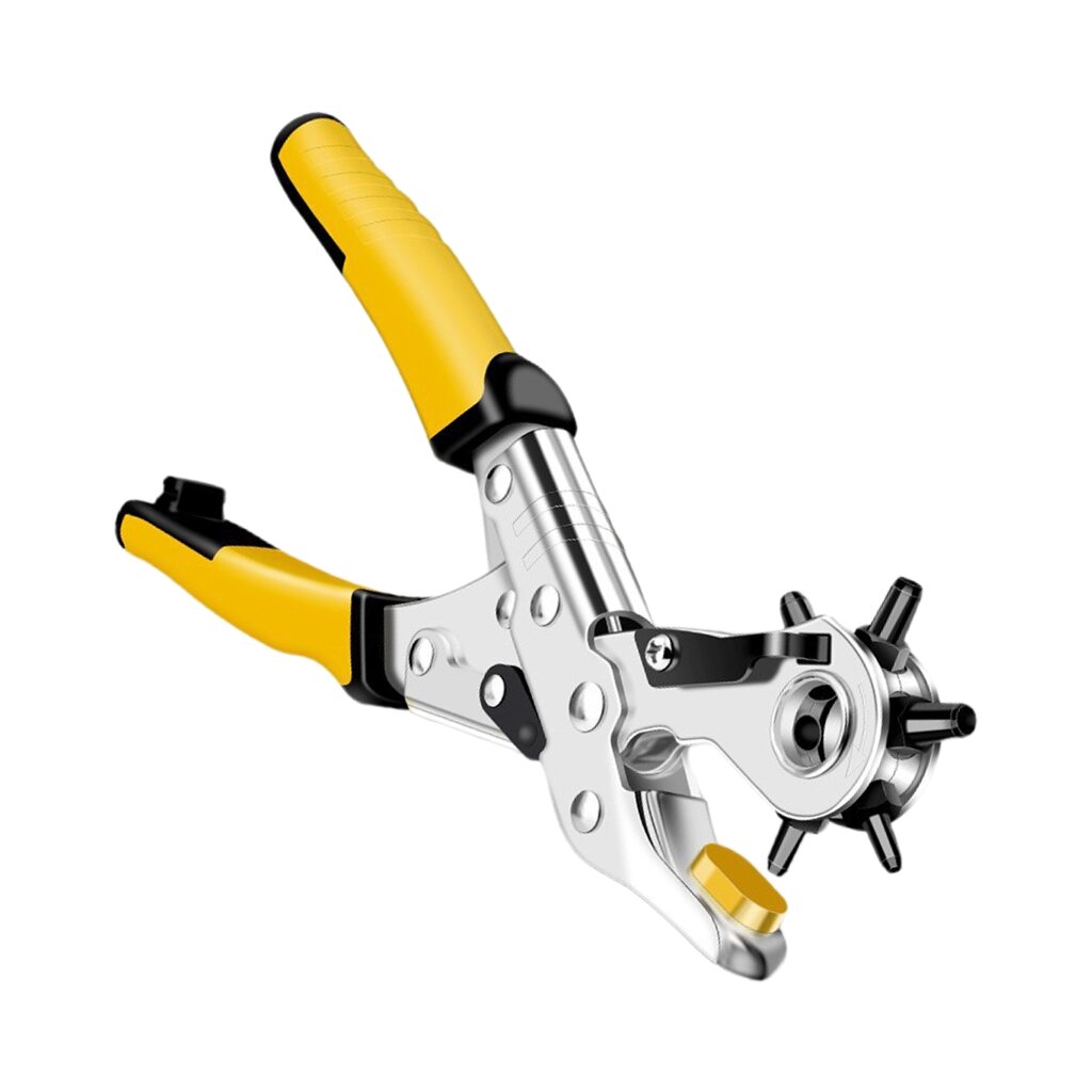 1кожаный дырокол для ремня, мощный вращающийся плоскогубцы, набор инструментов разных размеров для ремней, ремней для часов, ошейников для домашних животных