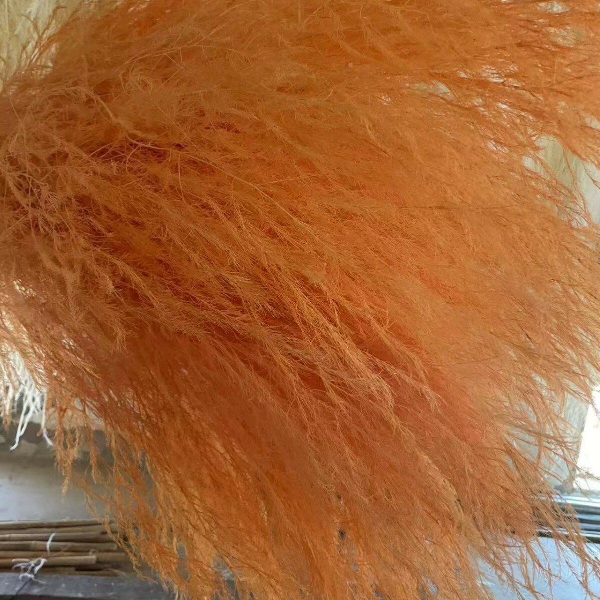 Сушеные цветы, аспарагус, длинная трава, висячий рис, свадебное украшение, мягкая декорация, флористическое искусство, висячая обработка на заказ