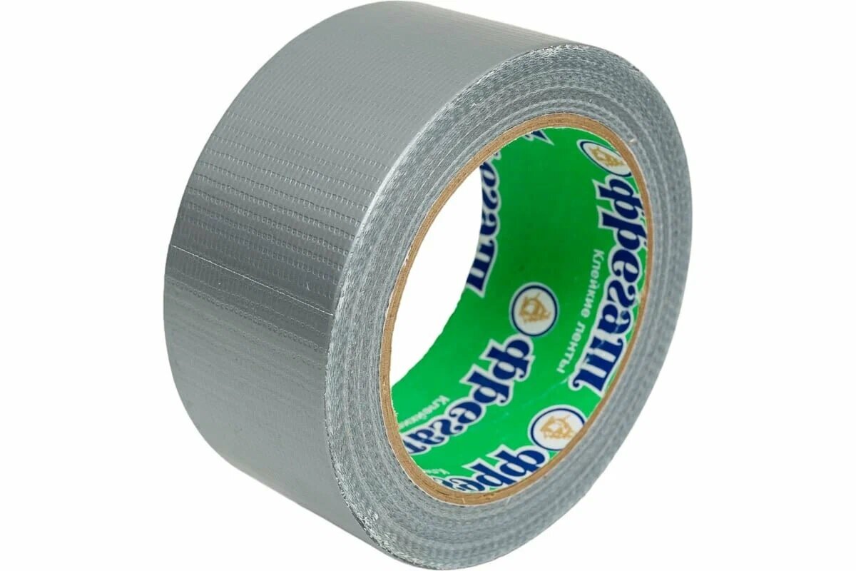 Скотч Фрегат, армированный, серый, односторонний, полимерная основа, 48мм x 5м