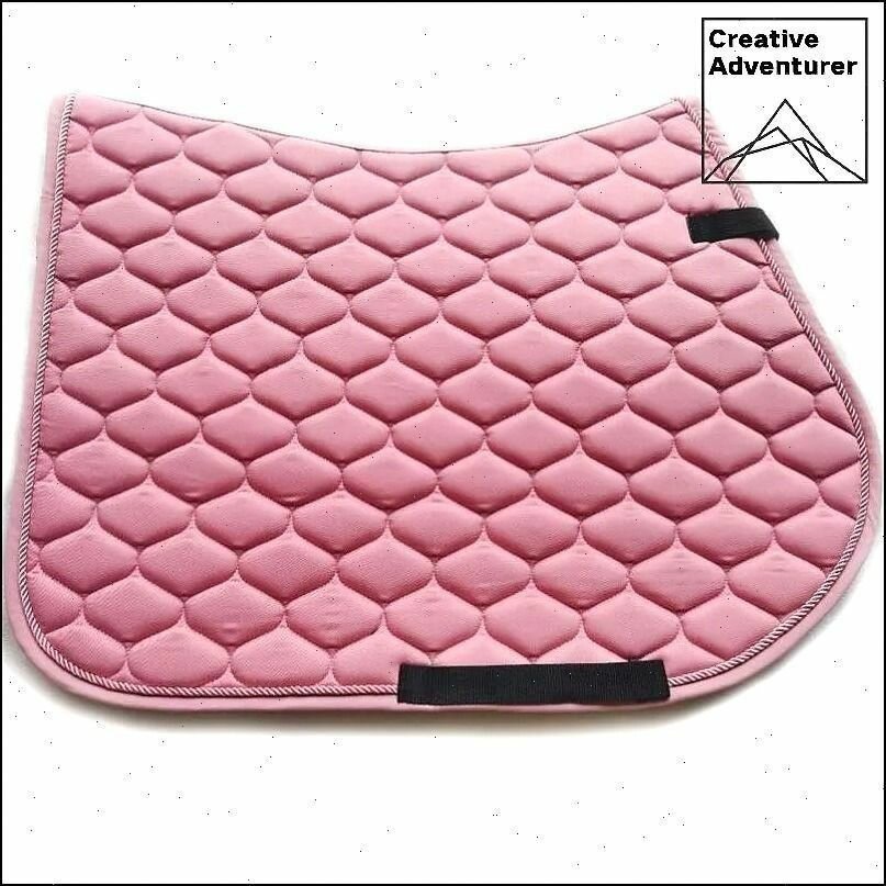 Эксклюзивный английский вальтрап для лошади розового цвета