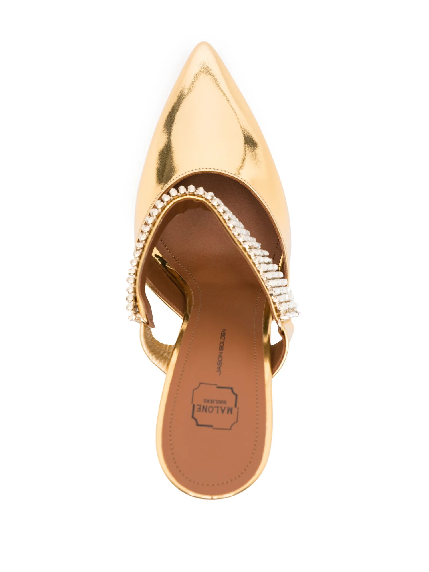 Мюли Malone Souliers Jolie 90, размер 36, gold — фото 1