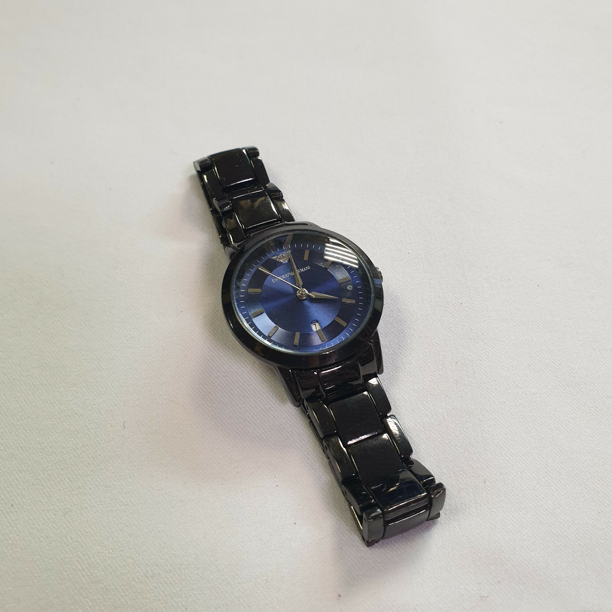 Часы наручные мужские Armani, кварцевые, рабочие. Италия.