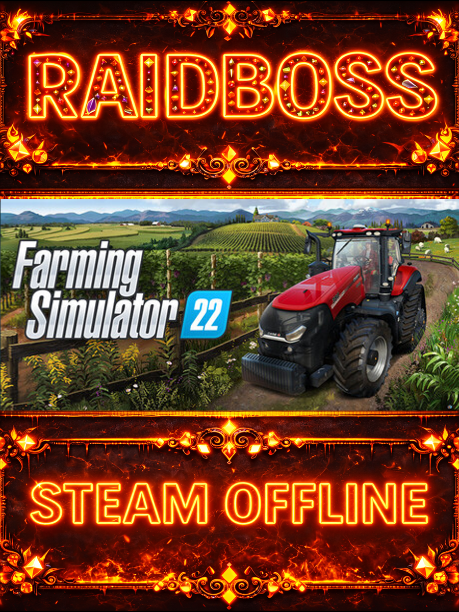 Farming Simulator 22 игра на аккаунте для ПК с OFF активацией для Steam (PC) РФ + СНГ