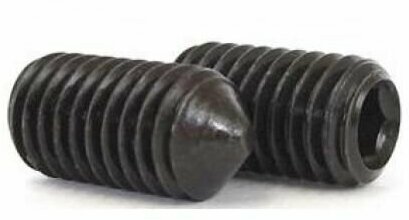 Винт установочный DIN914 М12х50 45H окс HEX 6.0 (упак 25 шт)