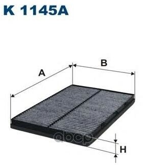 Фильтры салона MG ZT, ROVER 75, TOURER шт. Filtron арт. K1145A