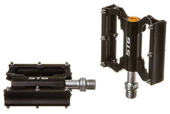 Педали Stg BC-PD213 алюм, на пром подшип. Черные