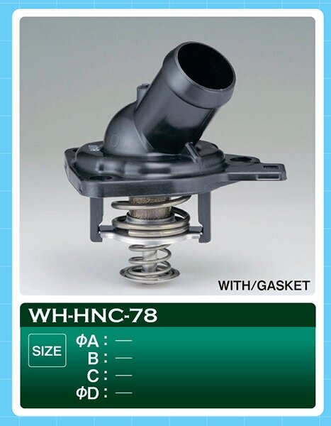 Термостат тама арт. WH-HNC-78, K24A, K20A - Accord CL7-9 (02-08), Elysion RR1,2, CR-V RE3,4, RM1