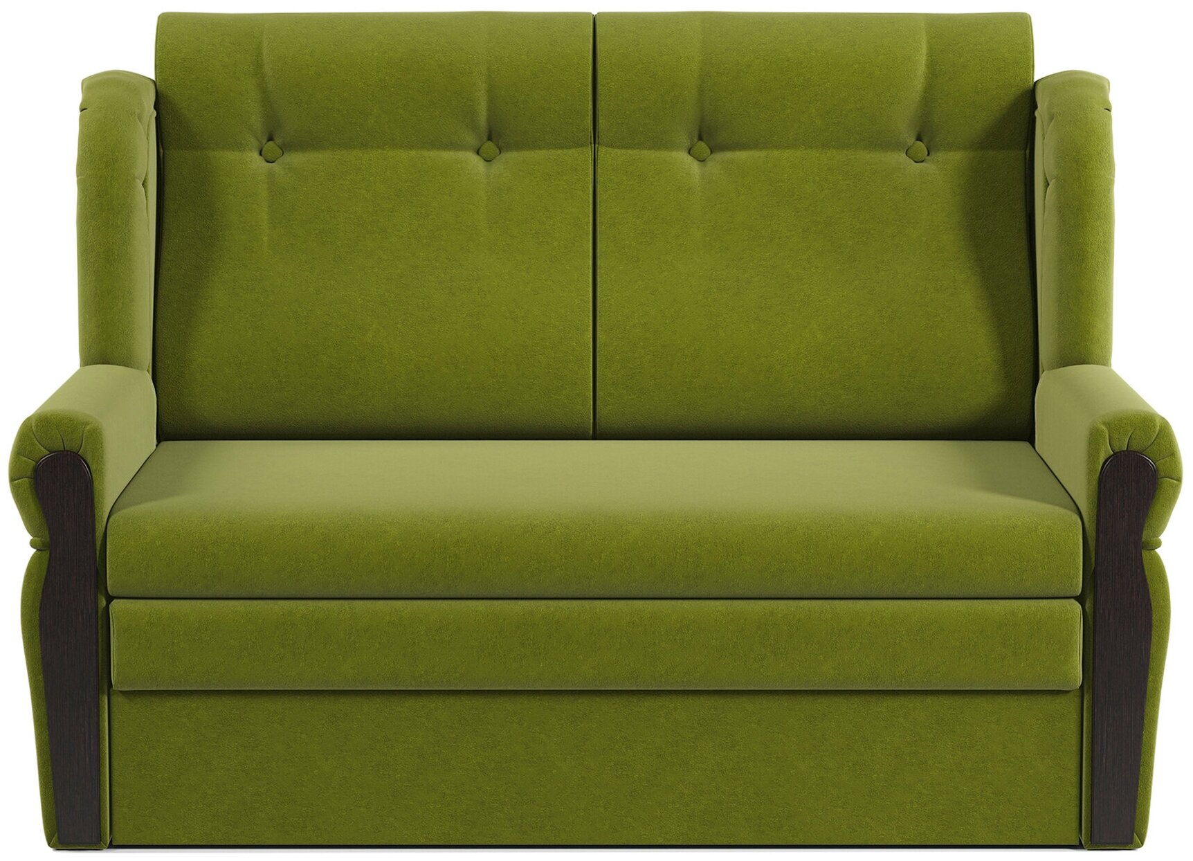 Диван-кровать раскладной Классика 2М велюр Дрим эппл