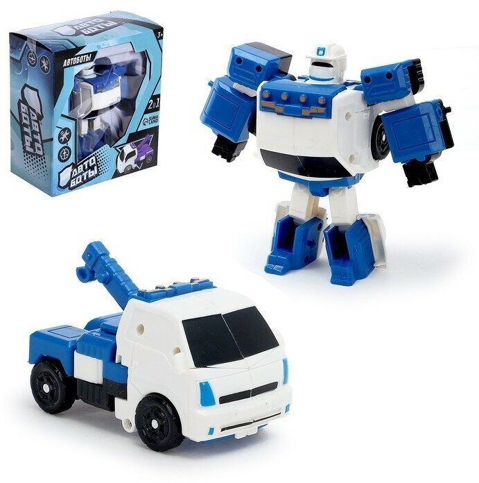 Автоботы Робот - машинка «Эвакуатор», быстрая трансформация