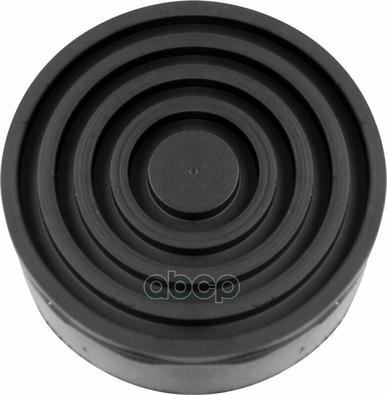 Опора резиновая, универсальная "шайба", для подкатных домкратов, D-105 мм, Н-35 мм OMBRA арт. OHT1002