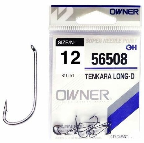 Крючки Owner Tenkara Long-D 56508 №12