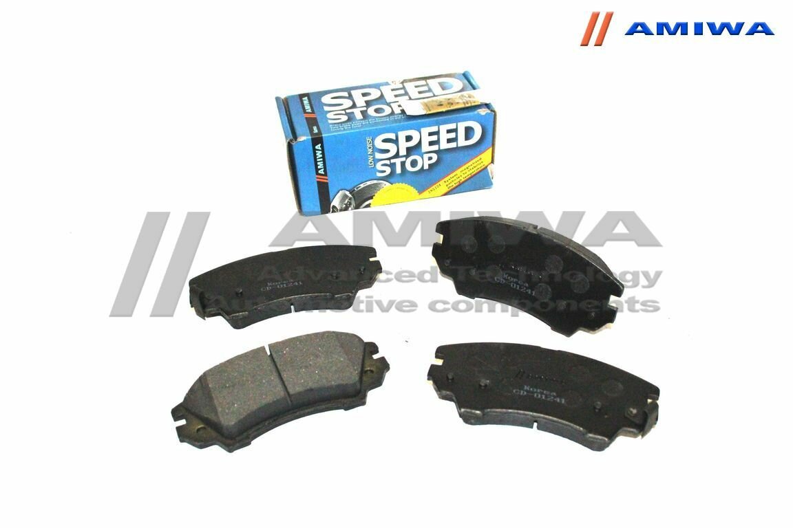 Колодки тормозные дисковые передние