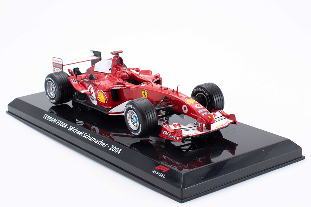 Модель коллекционная ALTAYA Ferrari F2004 #1 "scuderia ferrari" michael schumacher чемпион мира 2004