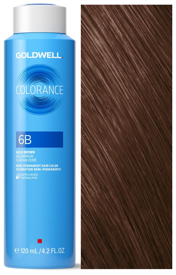 Goldwell Colorance 6B коричневый золотистый 120мл