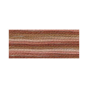 Мулине "DMC" Variation меланж 100% хлопок 8 м №4140 коричневый