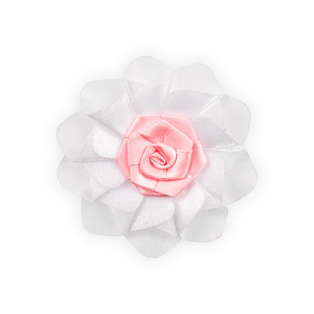 BLITZ 40 Цветок №02 Розовый декоративный элемент для флористики и рукоделия