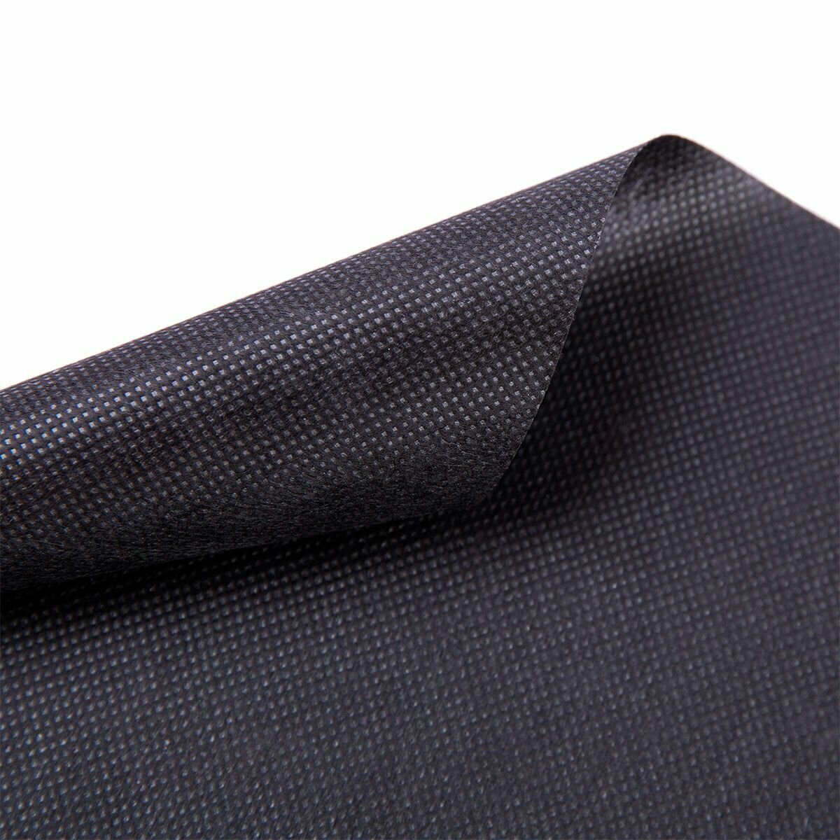 Ткань флизелин "Gamma" неклеевой G-855-0, 52 г/кв. м,1м х 10м, черный