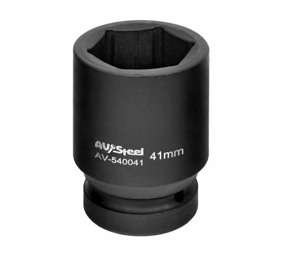 Головка 1" шестигранная 41мм "AV Steel"