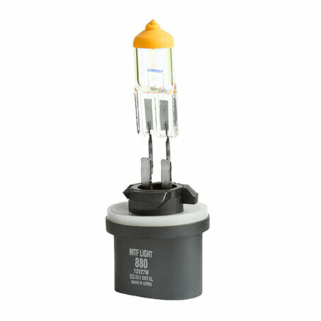 Галогенные автолампы MTF Light серия AURUM Н27(880), 12V, 27W, комплект 2 лампы