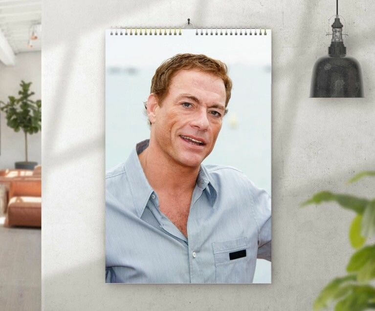 Перекидной календарь Jean-Claude Van Damme, Жан-Клод Ван Дамм №22, А4