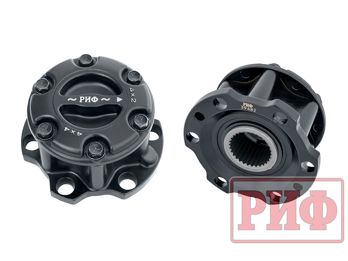 Хабы колесные РИФ усиленные для Toyota Land Cruiser 80, 70-75 1989-98, HiLux, 4Runner