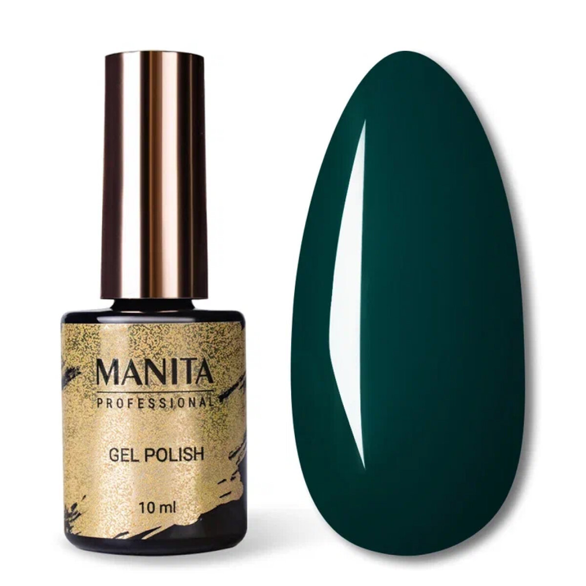 Manita Professional Гель-лак для ногтей / Classic №079, Emerald, 10 мл