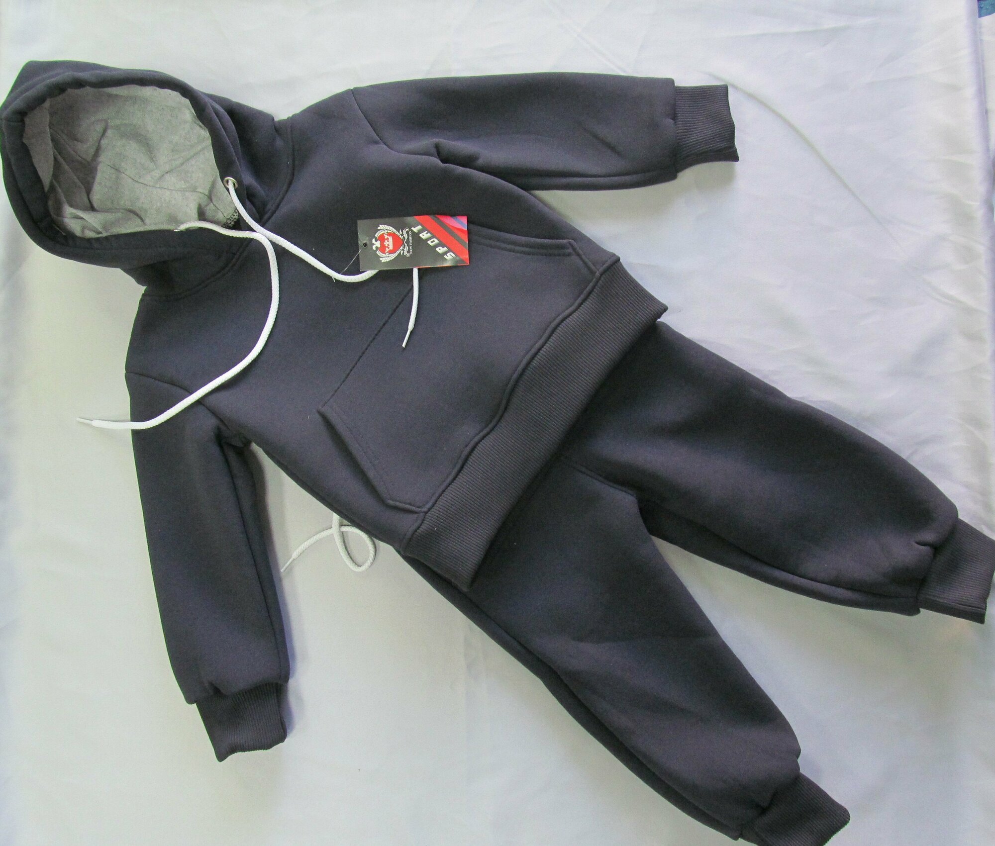 Комплект одежды Теплый детский спортивный костюм для походов и активного отдыха, сиреневый