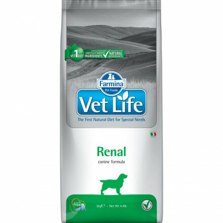 VET LIFE diet dog renal 2 кг