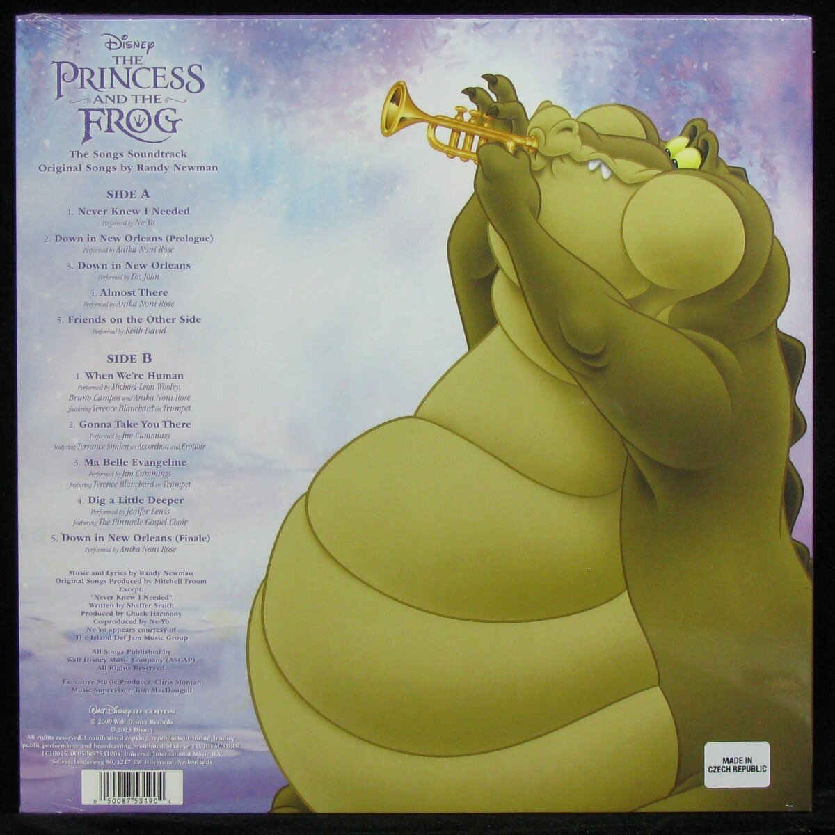 Princess And The Frog: The Songs Soundtrack