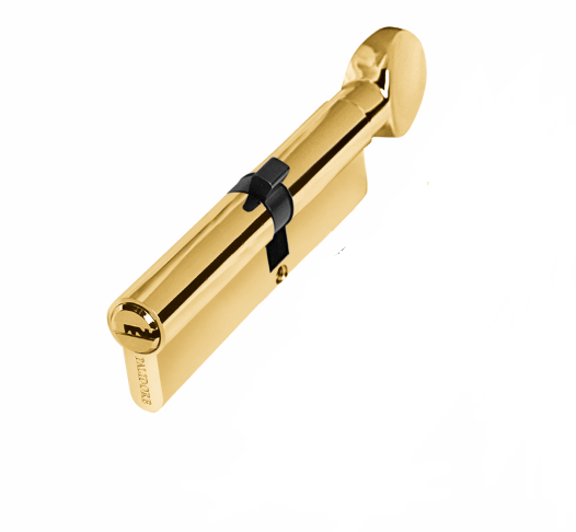 Цилиндр латунный 100 РВ ( ключ/завертка, золото ) PALIDORE