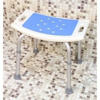 Табурет для ванной и душа с регулировкой высоты для купания для взрослых, пожилых людей и инвалидов людей с ограниченными возможностями