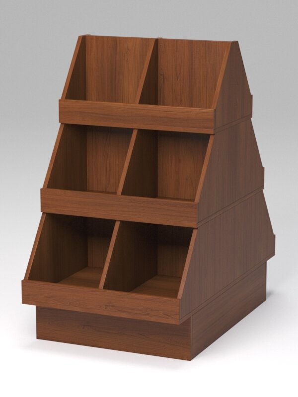 Модуль двухсекционный "галеон", Орех. Производитель товара - компания Westcom.