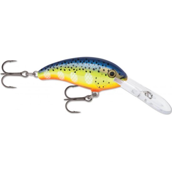 Воблер Rapala SHAD DANCER плавающий 2,1-3,0м, 5см, 8гр, SDD05-HS
