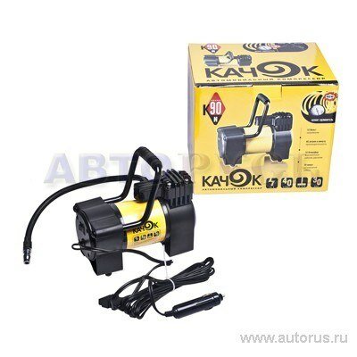 Компрессор 10 атм. 40 л/мин. 12 а. шланг 3 м. кабель 3 м. 12 в. сумка к90n качок k90n