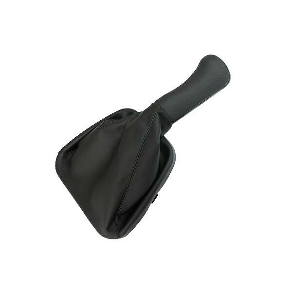 Ручка КПП ВАЗ-2110-2112 кожа иск. с чехлом черная SKYWAY