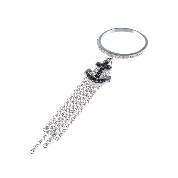 Кольцо ELEMENT47, серебро, 925 проба, фианит