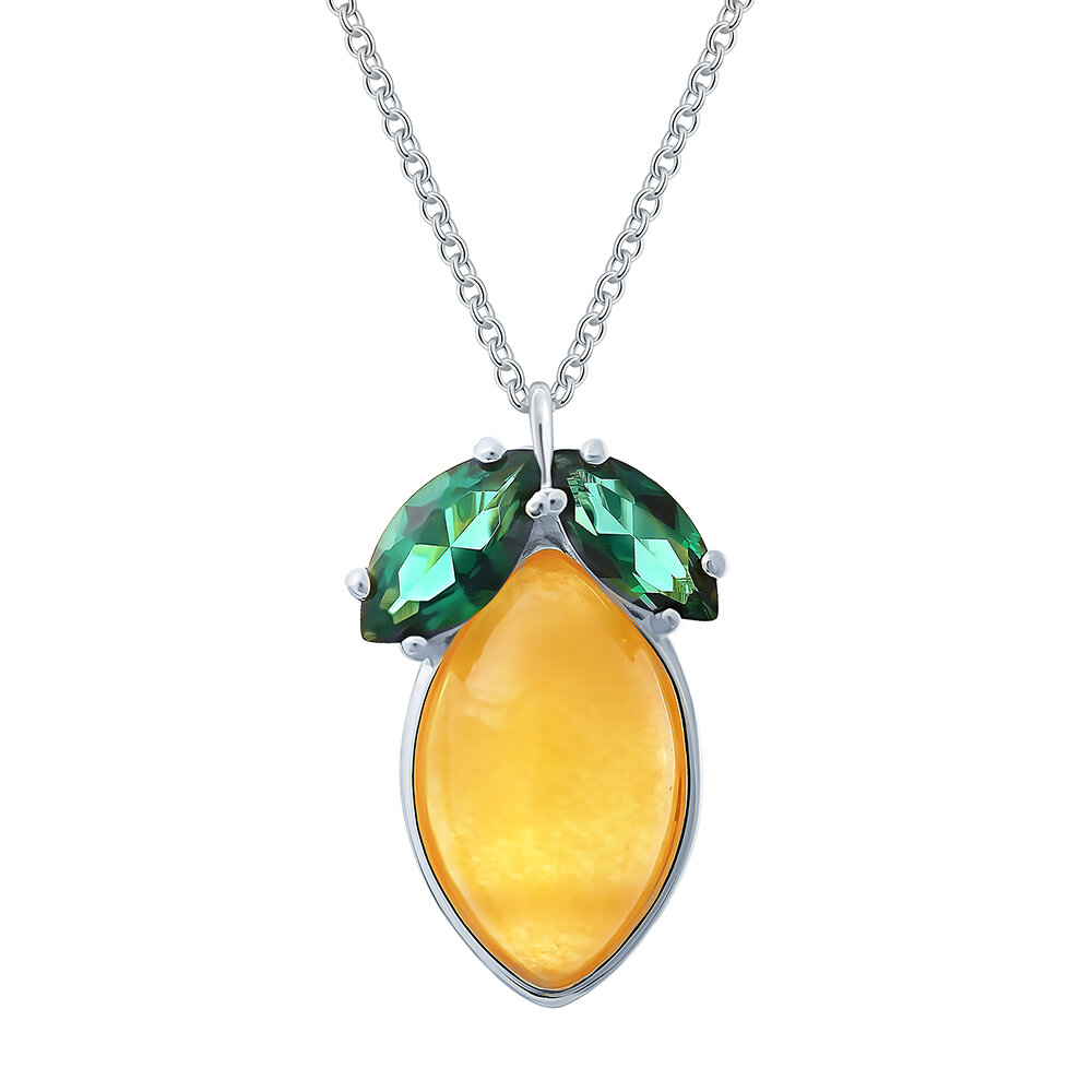 Колье, серебро, 925 проба